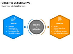 Objective Vs Subjective PowerPoint and Google Slides Template - PPT Slides