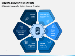 Digital Content Creation PowerPoint and Google Slides Template - PPT Slides