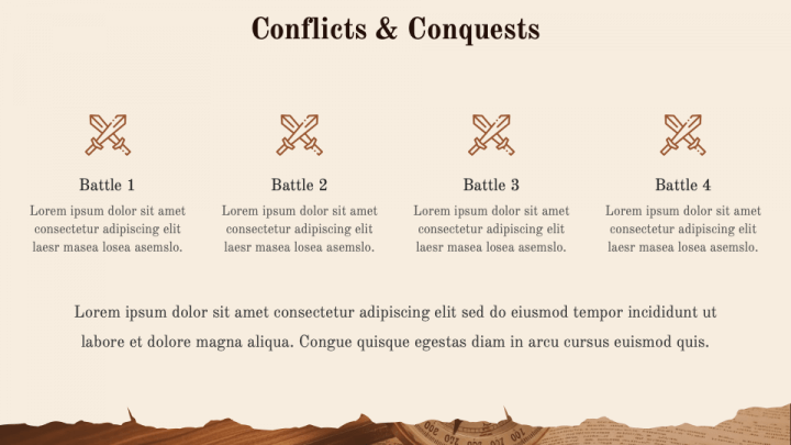 World History Theme for PowerPoint and Google Slides - PPT Slides