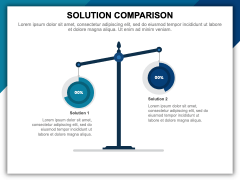 Solution Comparison PowerPoint and Google Slides Template - PPT Slides