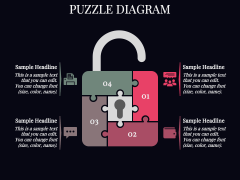 Animated Puzzle Diagram for PowerPoint and Google Slides - PPT Slides