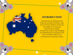 Free Australia Day PowerPoint Template and Google Slides Theme