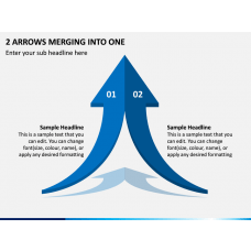 2 Points into One PowerPoint Template - PPT Slides