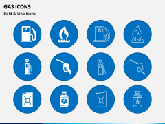 Gas Icons for PowerPoint and Google Slides - PPT Slides