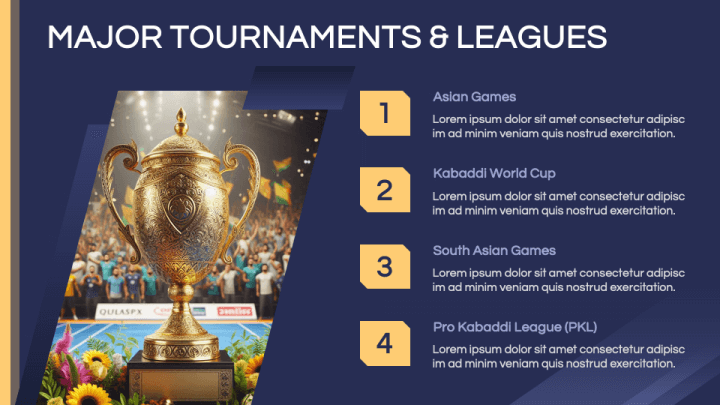 Free - Kabaddi Theme for PowerPoint and Google Slides - PPT Slides