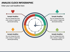 Analog Clock Infographic for PowerPoint and Google Slides - PPT Slides