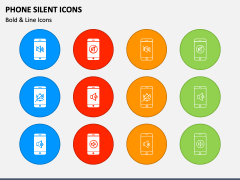Phone Silent Icons for PowerPoint and Google Slides - PPT Slides