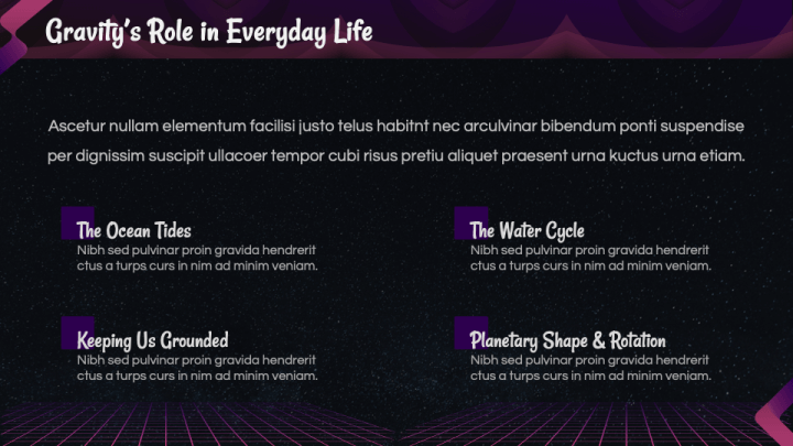 Free - All About Gravity Presentation for PowerPoint and Google Slides ...