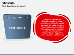 Femtocell PowerPoint and Google Slides Template - PPT Slides