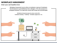 Workplace Harassment PowerPoint and Google Slides Template - PPT Slides