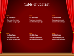 Free - Stage Background Presentation Theme for PowerPoint and Google Slides