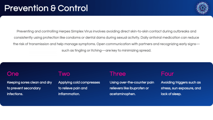 Free - Herpes Simplex Virus (HSV) PowerPoint and Google Slides Template ...
