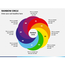 Free Rainbow Theme for PowerPoint and Google Slides