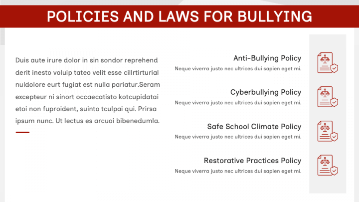 Free - Bullying Prevention in Schools PowerPoint and Google Slides ...