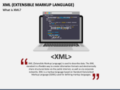 XML (Extensible Markup Language) PowerPoint and Google Slides Template