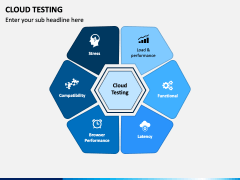 Cloud Testing PowerPoint and Google Slides Template - PPT Slides