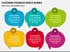 Customer Feedback Speech Bubble PowerPoint and Google Slides Template ...