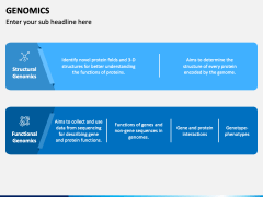 Genomics PowerPoint and Google Slides Template - PPT Slides