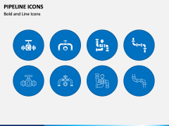 Pipeline Icons for PowerPoint and Google Slides - PPT Slides