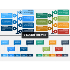 Process Flow Timeline PowerPoint Template and Google Slides Theme