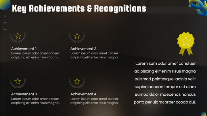 Digital Marketing Portfolio PowerPoint and Google Slides Template - PPT ...