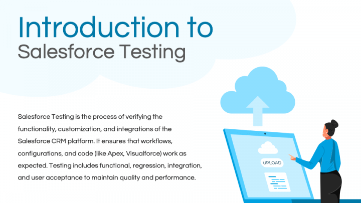 Salesforce Testing PowerPoint and Google Slides Template - PPT Slides
