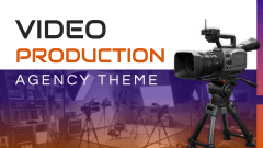 Video Production Agency Theme for PowerPoint and Google Slides - PPT Slides