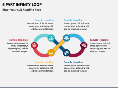 6 Part Infinity Loop for PowerPoint and Google Slides - PPT Slides