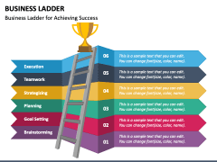 Business Ladder PowerPoint Template - PPT Slides