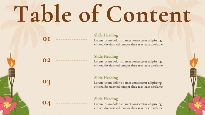 Free - Hawaiian Culture PowerPoint and Google Slides Template - PPT Slides