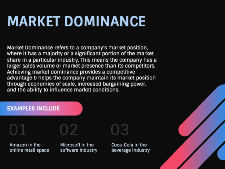 Market Dominance PowerPoint and Google Slides Template - PPT Slides