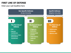 First Line of Defense PowerPoint and Google Slides Template - PPT Slides