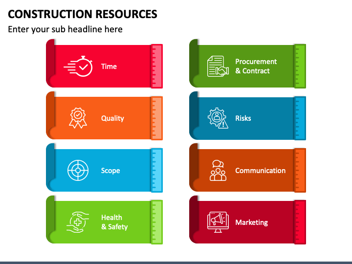 Construction Resources PowerPoint and Google Slides Template - PPT Slides