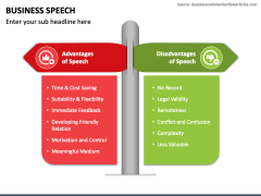 Business Speech PowerPoint and Google Slides Template - PPT Slides