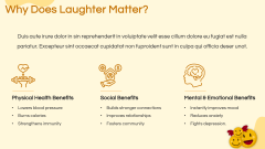 Free - Laughter Therapy Workshop PowerPoint and Google Slides Template ...