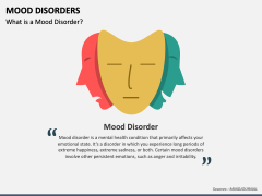 Mood Disorders PowerPoint and Google Slides Template - PPT Slides