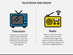 Television and Radio PowerPoint and Google Slides Template - PPT Slides