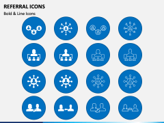 Referral Icons for PowerPoint and Google Slides - PPT Slides