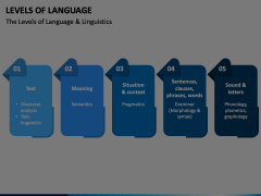 Levels of Language PowerPoint and Google Slides Template - PPT Slides