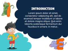 Free - Alphabet Learning PowerPoint Template and Google Slides Theme