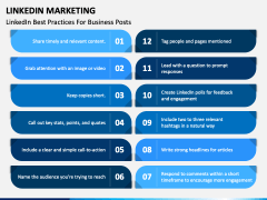 Linkedin Marketing PowerPoint and Google Slides Template - PPT Slides
