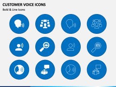 Customer Voice Icons for PowerPoint and Google Slides - PPT Slides