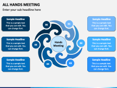 All Hands Meeting PowerPoint and Google Slides Template - PPT Slides