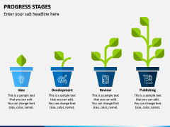 Progress Stages PowerPoint and Google Slides Template - PPT Slides