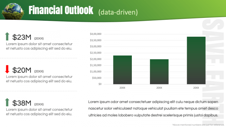 Save Earth Presentation Theme - Free Download