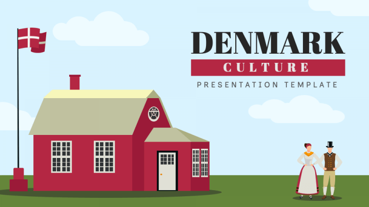 Denmark Map Powerpoint Sketchbubble