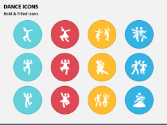 Dance Icons for PowerPoint and Google Slides - PPT Slides