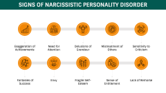 Narcissistic Personality Disorder PowerPoint and Google Slides Template - PPT Slides