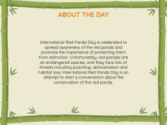 Free - International Red Panda Day PowerPoint Template and Google ...