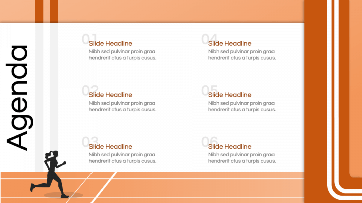 Free - Marathon Theme for PowerPoint and Google Slides - PPT Slides